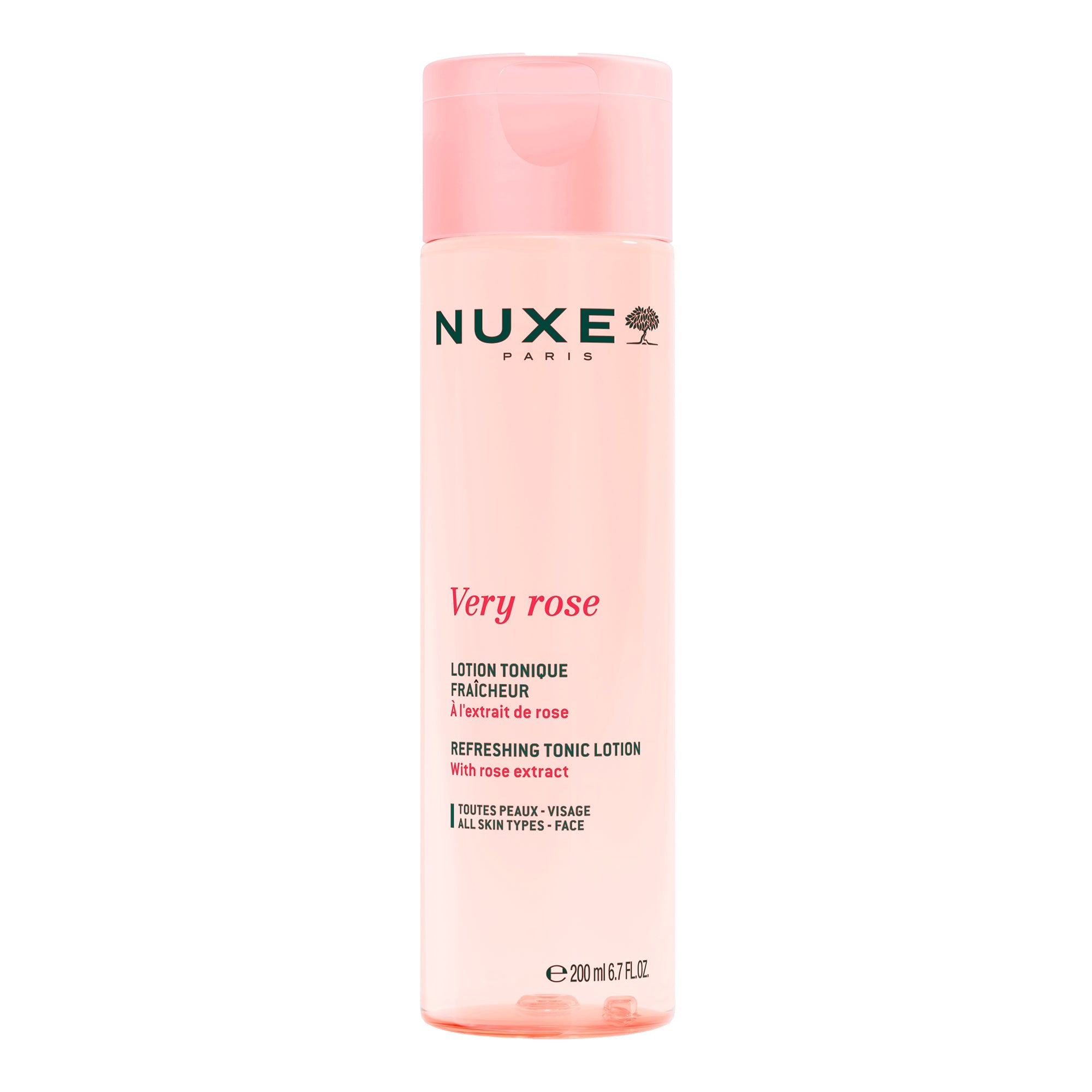 Lotion Tonique Fraicheur Very Rose - Rafraîchit, apaise, hydrate | NUXE